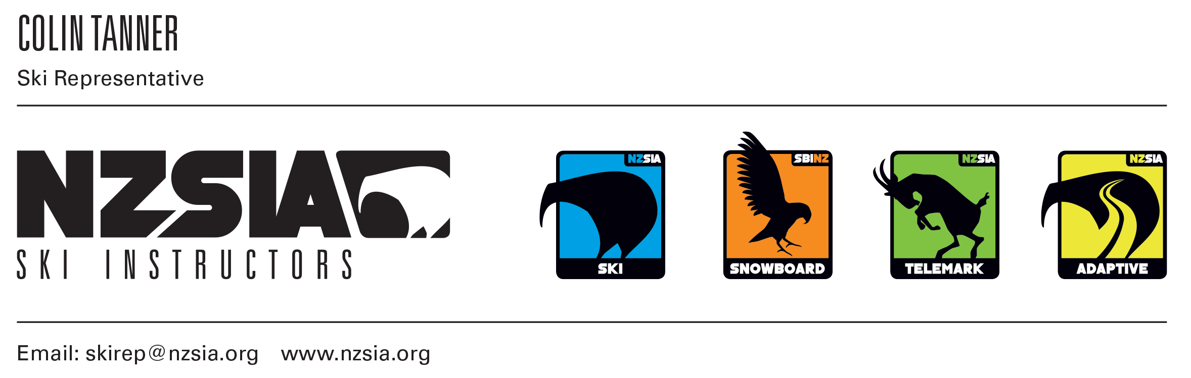 Colin Tanner email | NZSIA | New Zealand Snowsports Instructors Alliance