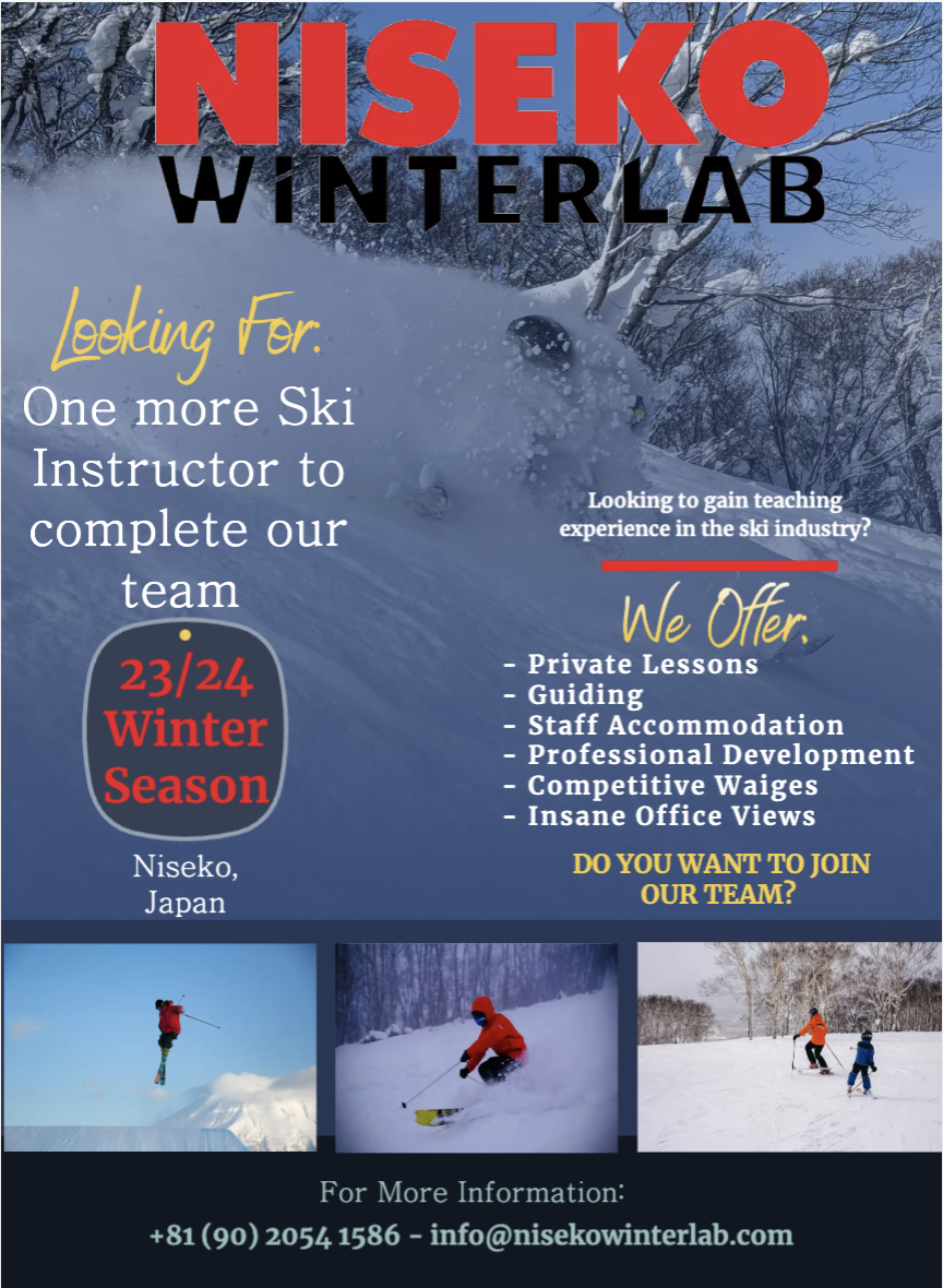 WL Hiring Poster | NZSIA | New Zealand Snowsports Instructors Alliance
